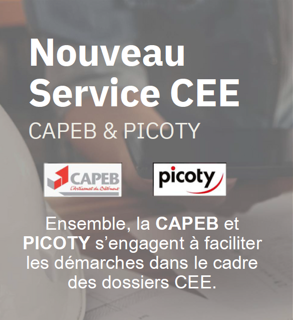 CEE PICOTY : Le service clé en main de la CAPEB Nouvelle-Aquitaine ・ CAPEB